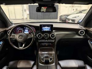 Black Mercedes-Benz GLC 350 2018 in Vilnius, with an engine capacity of 1.99 L and mileage of 191 thousand km for 20500 €, photo 19 on AUTOMOTO.COM.LV
