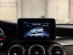 Black Mercedes-Benz GLC 350 2018 in Vilnius, with an engine capacity of 1.99 L and mileage of 191 thousand km for 20500 €, photo 26 on AUTOMOTO.COM.LV