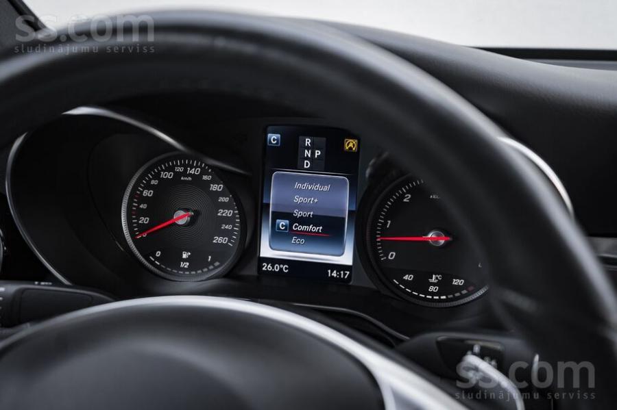 Melns Mercedes-Benz GLC 350 2018 Rīga, ar dzinēja tilpumu 3.00 L un nobraukumu 169 tūkst. km par 26950 €, foto 56 vietnē AUTOMOTO.COM.LV