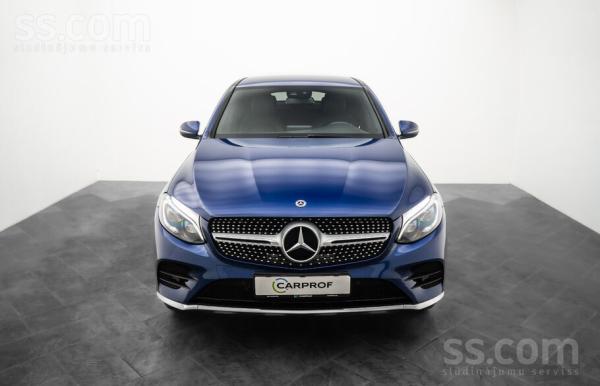 Blue Mercedes-Benz GLC 350 2017 in Tallinn, with an engine capacity of 2.00 L and mileage of 138 thousand km for 25999 €, photo 2 on AUTOMOTO.COM.LV