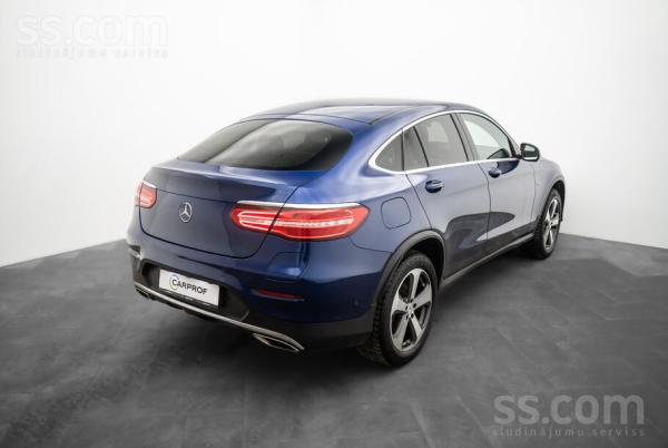Blue Mercedes-Benz GLC 350 2017 in Tallinn, with an engine capacity of 2.00 L and mileage of 138 thousand km for 25999 €, photo 4 on AUTOMOTO.COM.LV