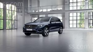 Blue Mercedes-Benz GLC 350 2017 in Riga, with an engine capacity of 2.00 L and mileage of 99 thousand km for 26900 €, photo  on AUTOMOTO.COM.LV
