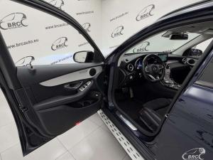 Blue Mercedes-Benz GLC 350 2017 in Vilnius, with an engine capacity of 1.99 L and mileage of 183 thousand km for 15900 €, photo 21 on AUTOMOTO.COM.LV