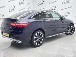 Blue Mercedes-Benz GLC 350 2017 in Vilnius, with an engine capacity of 2.99 L and mileage of 150 thousand km for 27900 €, photo 4 on AUTOMOTO.COM.LV