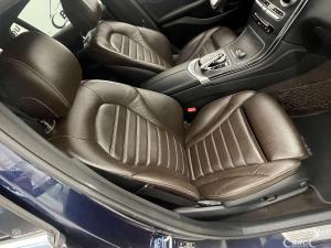 Blue Mercedes-Benz GLC 350 2017 in Vilnius, with an engine capacity of 2.99 L and mileage of 150 thousand km for 27900 €, photo 7 on AUTOMOTO.COM.LV