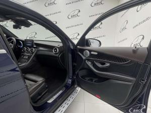 Blue Mercedes-Benz GLC 350 2017 in Vilnius, with an engine capacity of 2.99 L and mileage of 150 thousand km for 27900 €, photo 10 on AUTOMOTO.COM.LV