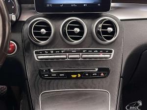 Blue Mercedes-Benz GLC 350 2017 in Vilnius, with an engine capacity of 2.99 L and mileage of 150 thousand km for 27900 €, photo 19 on AUTOMOTO.COM.LV