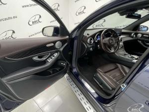 Blue Mercedes-Benz GLC 350 2017 in Vilnius, with an engine capacity of 2.99 L and mileage of 150 thousand km for 27900 €, photo 21 on AUTOMOTO.COM.LV