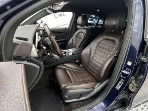 Blue Mercedes-Benz GLC 350 2017 in Vilnius, with an engine capacity of 2.99 L and mileage of 150 thousand km for 27900 €, photo 25 on AUTOMOTO.COM.LV