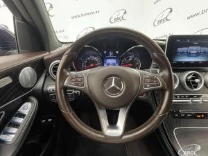Blue Mercedes-Benz GLC 350 2017 in Vilnius, with an engine capacity of 2.99 L and mileage of 150 thousand km for 27900 €, photo 31 on AUTOMOTO.COM.LV
