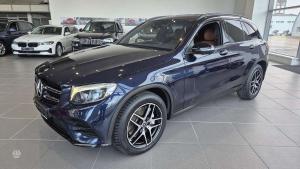 Blue Mercedes-Benz GLC 350 2018 in Marijampole, with an engine capacity of 2.99 L and mileage of 177 thousand km for 26999 €, photo 2 on AUTOMOTO.COM.LV