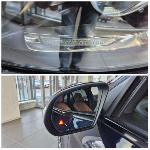 Blue Mercedes-Benz GLC 350 2018 in Marijampole, with an engine capacity of 2.99 L and mileage of 177 thousand km for 26999 €, photo 10 on AUTOMOTO.COM.LV