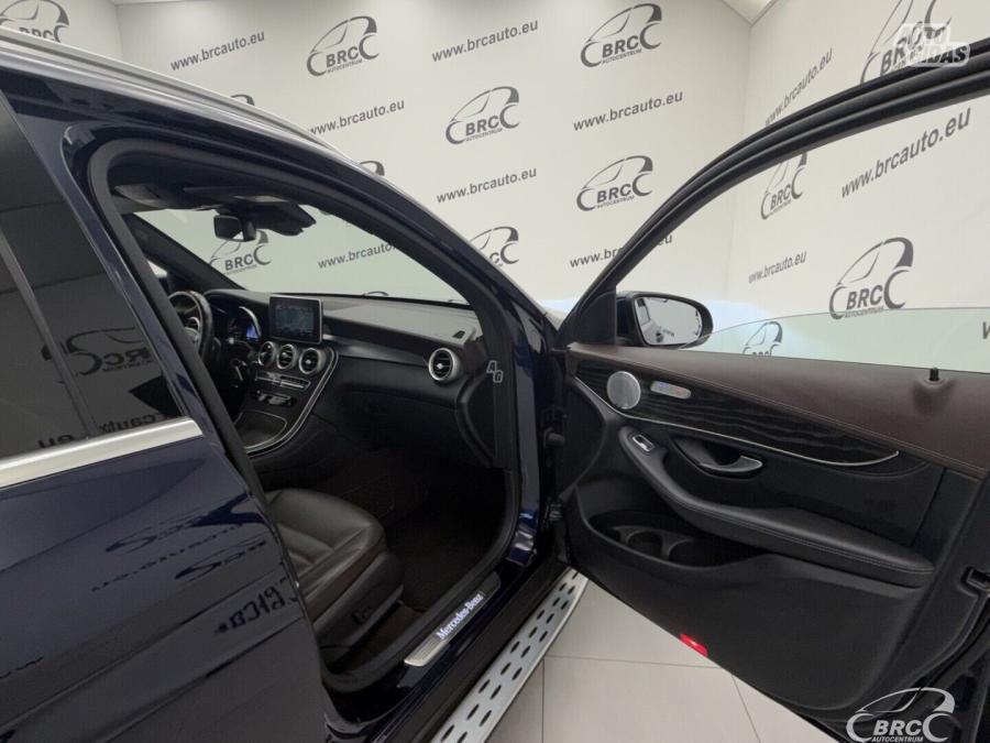 Синий Мерседес GLC 350 2018 в Авиженяй, объемом двигателя 3.00 л и пробегом 203 тыс. км за 21900 €, фото 9 на AUTOMOTO.COM.LV