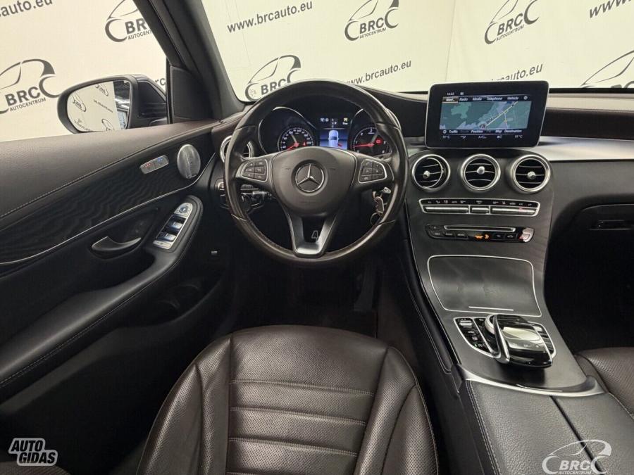 Синий Мерседес GLC 350 2018 в Авиженяй, объемом двигателя 3.00 л и пробегом 203 тыс. км за 21900 €, фото 17 на AUTOMOTO.COM.LV