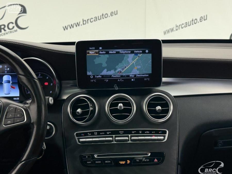 Синий Мерседес GLC 350 2018 в Авиженяй, объемом двигателя 3.00 л и пробегом 203 тыс. км за 21900 €, фото 19 на AUTOMOTO.COM.LV