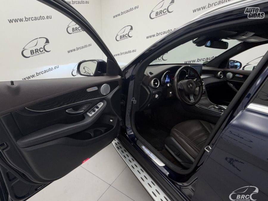 Синий Мерседес GLC 350 2018 в Авиженяй, объемом двигателя 3.00 л и пробегом 203 тыс. км за 21900 €, фото 22 на AUTOMOTO.COM.LV