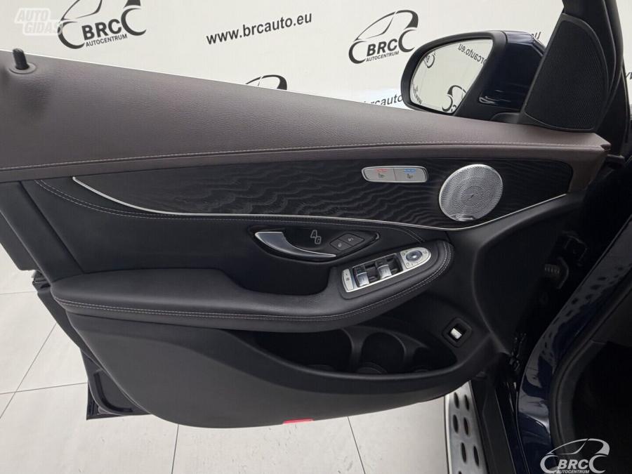 Синий Мерседес GLC 350 2018 в Авиженяй, объемом двигателя 3.00 л и пробегом 203 тыс. км за 21900 €, фото 23 на AUTOMOTO.COM.LV
