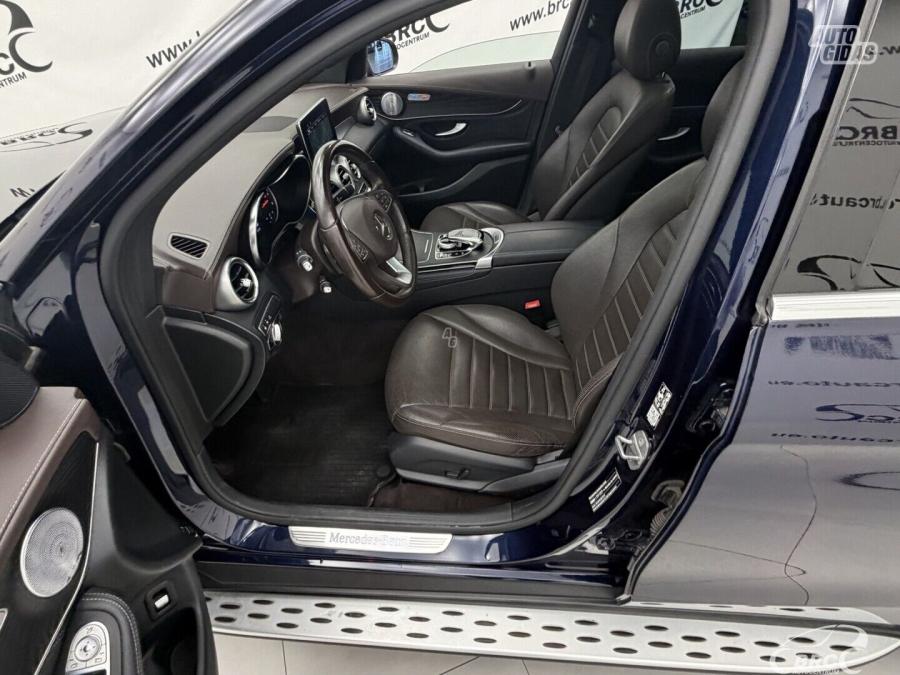 Синий Мерседес GLC 350 2018 в Авиженяй, объемом двигателя 3.00 л и пробегом 203 тыс. км за 21900 €, фото 24 на AUTOMOTO.COM.LV