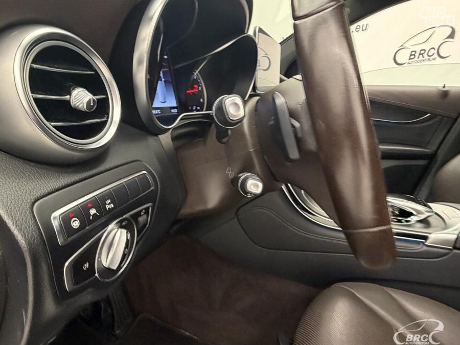 Синий Мерседес GLC 350 2018 в Авиженяй, объемом двигателя 3.00 л и пробегом 203 тыс. км за 21900 €, фото 29 на AUTOMOTO.COM.LV