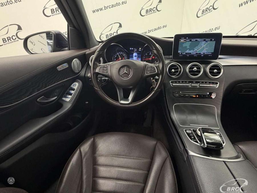 Синий Мерседес GLC 350 2018 в Вильнюс, объемом двигателя 2.99 л и пробегом 203 тыс. км за 19900 €, фото 18 на AUTOMOTO.COM.LV