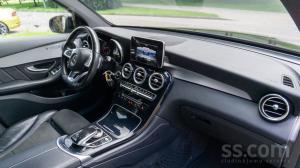 Brown Mercedes-Benz GLC 350 2017 in Riga, with an engine capacity of 2.00 L and mileage of 258 thousand km for 16990 €, photo 11 on AUTOMOTO.COM.LV