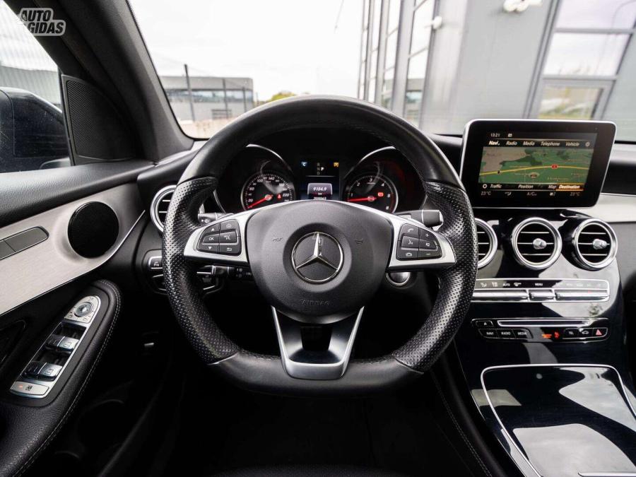 Mercedes-Benz GLC 350 2018 in Marijampole, with an engine capacity of 3.00 L and mileage of 205 thousand km for 28250 €, photo 17 on AUTOMOTO.COM.LV