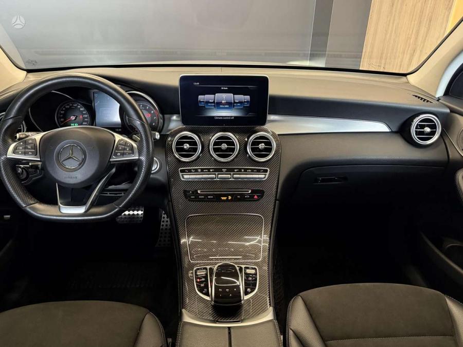 Pelēks Mercedes-Benz GLC 350 2016 Kauņa, ar dzinēja tilpumu 1.99 L un nobraukumu 161 tūkst. km par 21990 €, foto 16 vietnē AUTOMOTO.COM.LV