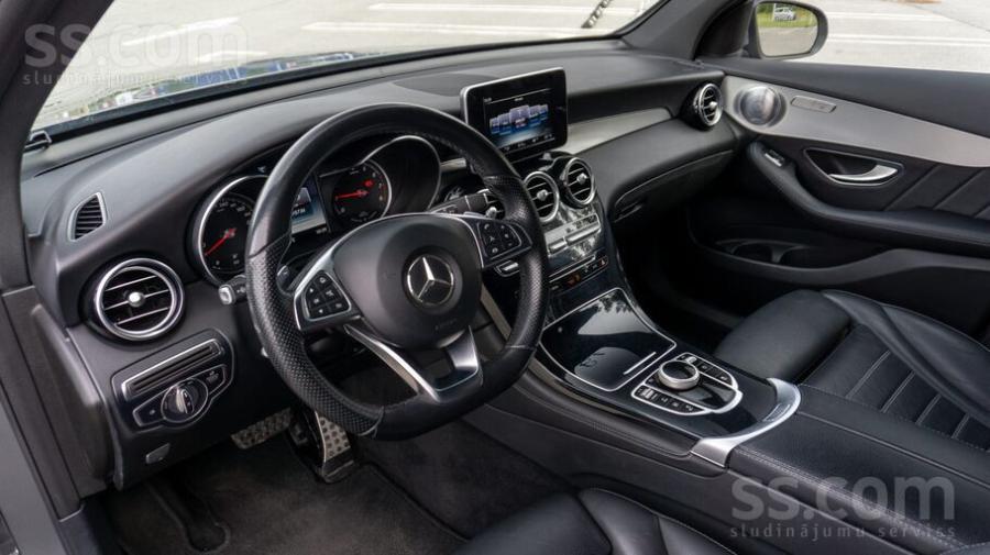 Pelēks Mercedes-Benz GLC 350 2017 Rīga, ar dzinēja tilpumu 2.00 L un nobraukumu 196 tūkst. km par 18990 €, foto 11 vietnē AUTOMOTO.COM.LV