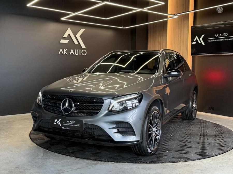 Grey Mercedes-Benz GLC 350 2017 in Kaunas, with an engine capacity of 1.99 L and mileage of 171 thousand km for 20490 €, photo 6 on AUTOMOTO.COM.LV