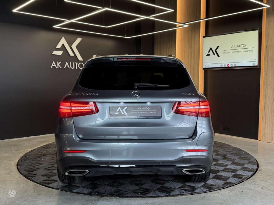 Grey Mercedes-Benz GLC 350 2017 in Kaunas, with an engine capacity of 1.99 L and mileage of 171 thousand km for 20490 €, photo 11 on AUTOMOTO.COM.LV