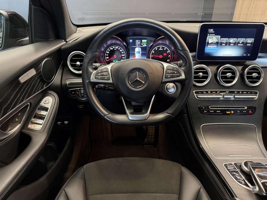 Grey Mercedes-Benz GLC 350 2017 in Kaunas, with an engine capacity of 1.99 L and mileage of 171 thousand km for 20490 €, photo 16 on AUTOMOTO.COM.LV