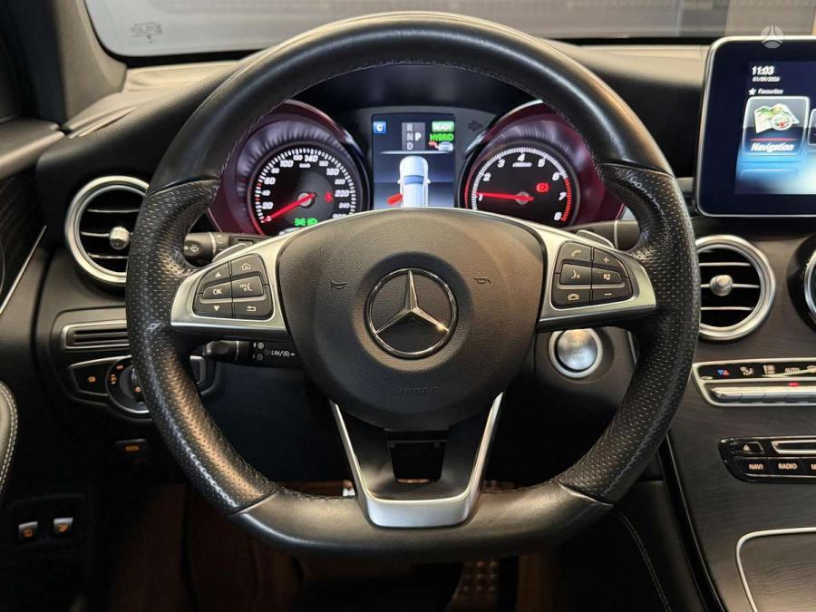 Серый Мерседес GLC 350 2017 в Каунас, объемом двигателя 1.99 л и пробегом 171 тыс. км за 20490 €, фото 15 на AUTOMOTO.COM.LV