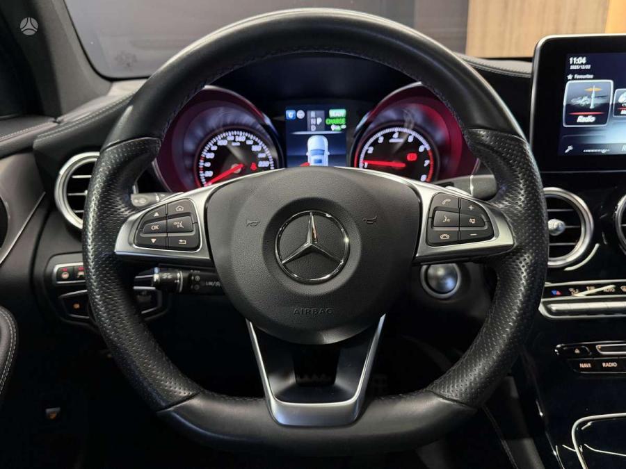 Pelēks Mercedes-Benz GLC 350 2018 Kauņa, ar dzinēja tilpumu 1.99 L un nobraukumu 99 tūkst. km par 27990 €, foto 15 vietnē AUTOMOTO.COM.LV