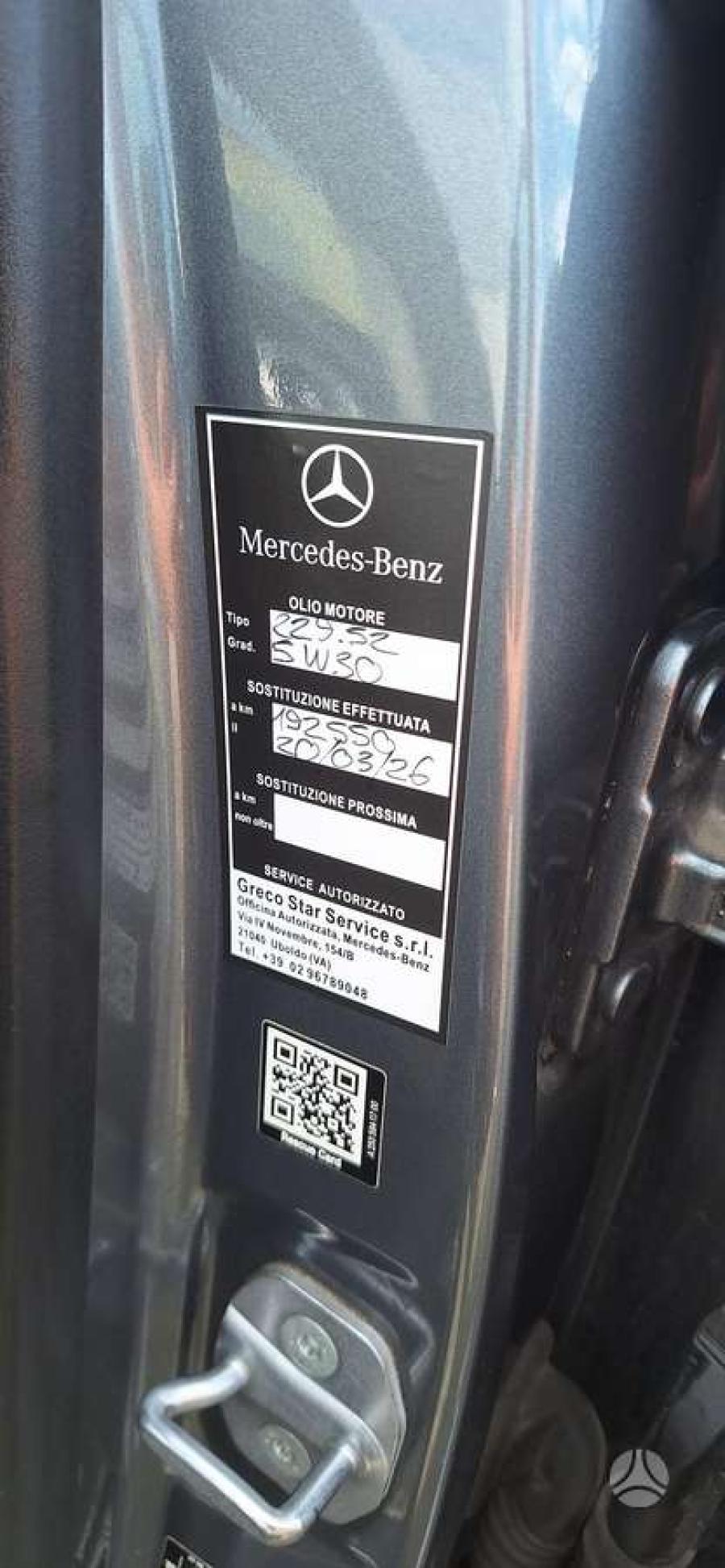 Grey Mercedes-Benz GLC 350 2018 in Marijampole, with an engine capacity of 1.99 L and mileage of 195 thousand km for 15500 €, photo 9 on AUTOMOTO.COM.LV