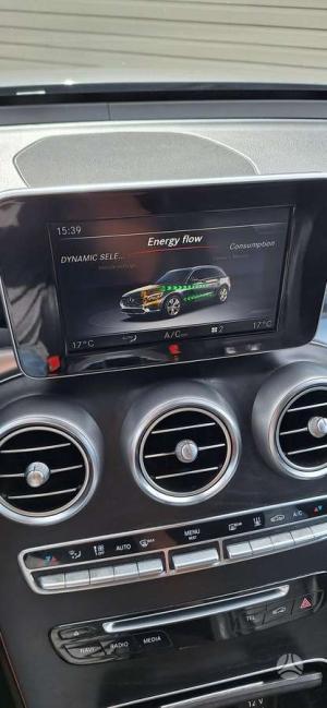 Grey Mercedes-Benz GLC 350 2018 in Marijampole, with an engine capacity of 1.99 L and mileage of 195 thousand km for 15500 €, photo 21 on AUTOMOTO.COM.LV