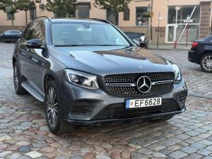 Grey Mercedes-Benz GLC 350 2019 in Klaipeda, with an engine capacity of 1.99 L and mileage of 56 thousand km for 23750 €, photo 8 on AUTOMOTO.COM.LV