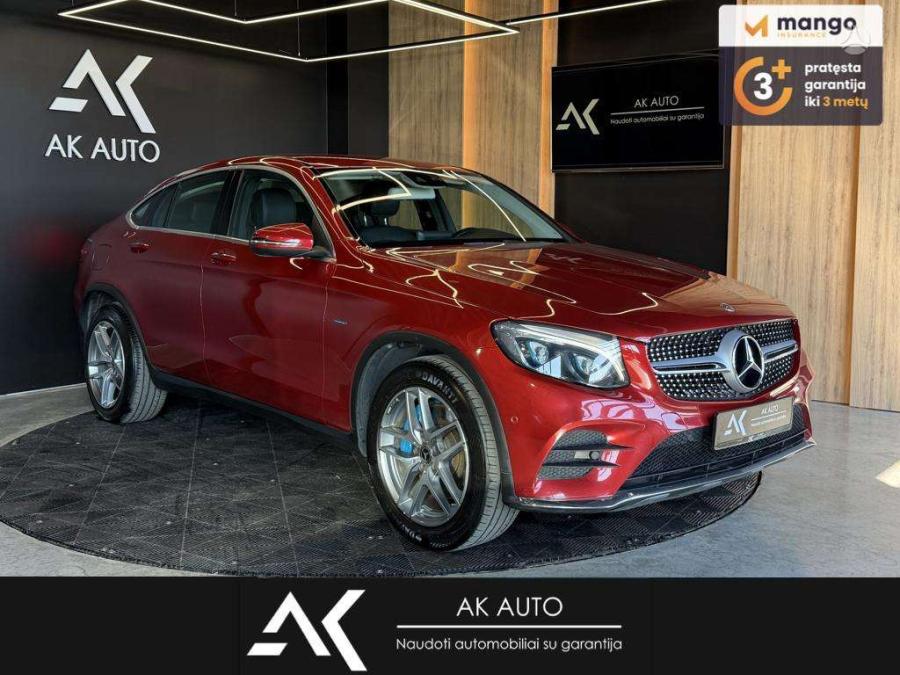 Sarkans Mercedes-Benz GLC 350 2017 Kauņa, ar dzinēja tilpumu 1.99 L un nobraukumu 160 tūkst. km par 23990 €, foto 1 vietnē AUTOMOTO.COM.LV