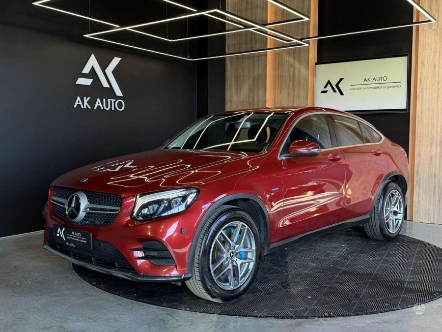 Sarkans Mercedes-Benz GLC 350 2017 Kauņa, ar dzinēja tilpumu 1.99 L un nobraukumu 160 tūkst. km par 23990 €, foto 7 vietnē AUTOMOTO.COM.LV