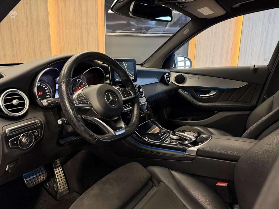 Balts Mercedes-Benz GLC 350 2017 Kauņa, ar dzinēja tilpumu 1.99 L un nobraukumu 109 tūkst. km par 23990 €, foto 13 vietnē AUTOMOTO.COM.LV