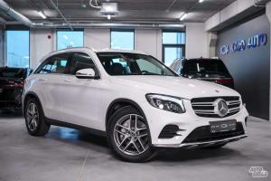Белый Мерседес GLC 350 2017 в Каунас, объемом двигателя 3.00 л и пробегом 203 тыс. км за 19950 €, фото  на AUTOMOTO.COM.LV