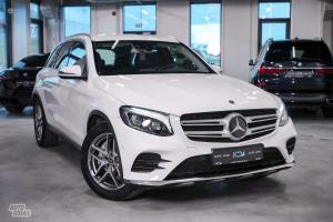 Белый Мерседес GLC 350 2017 в Каунас, объемом двигателя 3.00 л и пробегом 203 тыс. км за 19950 €, фото 4 на AUTOMOTO.COM.LV