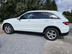 White Mercedes-Benz GLC 350 2018 in Kaunas, with an engine capacity of 2.99 L and mileage of 137 thousand km for 14350 €, photo 6 on AUTOMOTO.COM.LV
