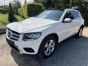White Mercedes-Benz GLC 350 2018 in Kaunas, with an engine capacity of 2.99 L and mileage of 137 thousand km for 14350 €, photo 8 on AUTOMOTO.COM.LV