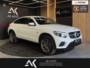 White Mercedes-Benz GLC 350 2018 in Kaunas, with an engine capacity of 1.99 L and mileage of 78 thousand km for 28490 €, photo  on AUTOMOTO.COM.LV