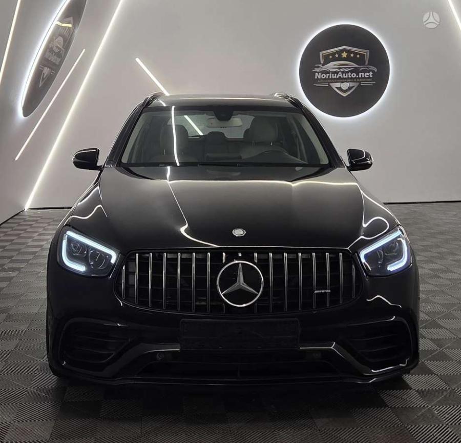 Черный Мерседес GLC 43 AMG 2017 в Мариямполе, объемом двигателя 3.00 л и пробегом 144 тыс. км за 27850 €, фото 32 на AUTOMOTO.COM.LV