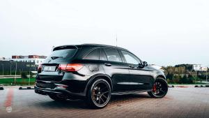 Черный Мерседес GLC 43 AMG 2017 в Вильнюс, объемом двигателя 3.00 л и пробегом 123 тыс. км за 29499 €, фото 10 на AUTOMOTO.COM.LV