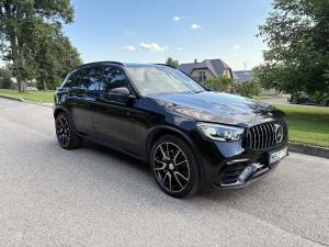 Black Mercedes-Benz GLC 43 AMG 2017 in Raseiniai, with an engine capacity of 3.00 L and mileage of 116 thousand km for 16900 €, photo  on AUTOMOTO.COM.LV