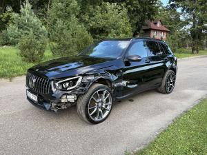 Black Mercedes-Benz GLC 43 AMG 2017 in Raseiniai, with an engine capacity of 3.00 L and mileage of 116 thousand km for 16900 €, photo 6 on AUTOMOTO.COM.LV