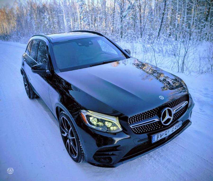 Melns Mercedes-Benz GLC 43 AMG 2018 Viļņa, ar dzinēja tilpumu 3.00 L un nobraukumu 114 tūkst. km par 27400 €, foto 11 vietnē AUTOMOTO.COM.LV