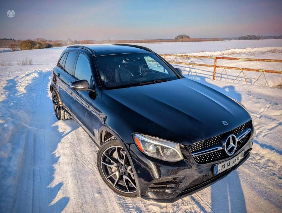 Melns Mercedes-Benz GLC 43 AMG 2018 Viļņa, ar dzinēja tilpumu 3.00 L un nobraukumu 114 tūkst. km par 27400 €, foto 29 vietnē AUTOMOTO.COM.LV
